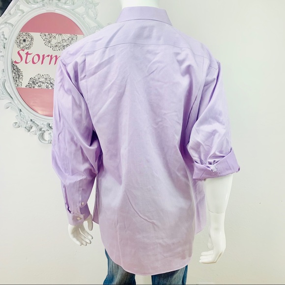 Pronto Uomo | Shirts | Pronto Uomo Light Purple Textured Diamond Design ...